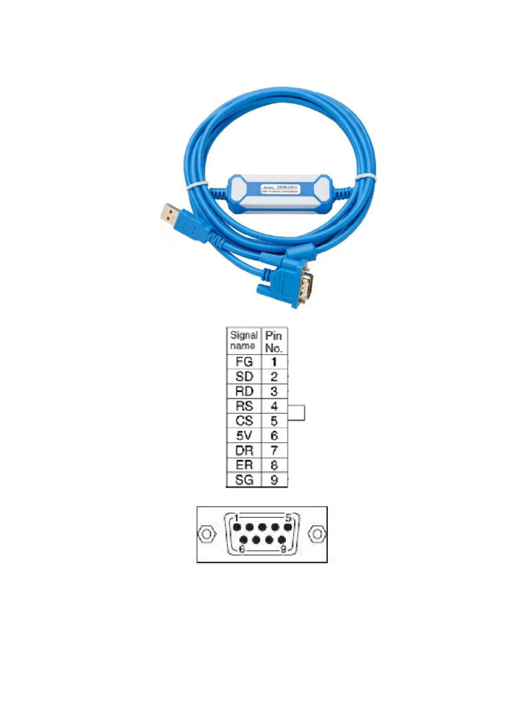 CABLE USB A RS232 MACHO | PDF