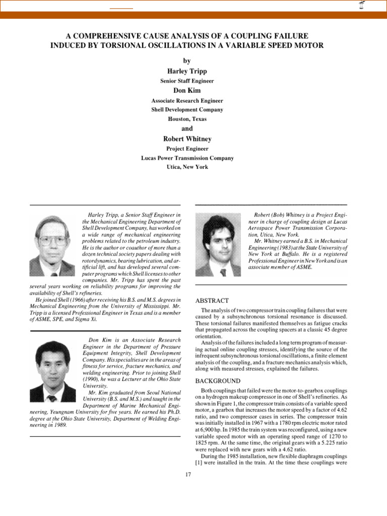 A Comprehensive Cause Analysis of A Coupling Failure Inducd by ...