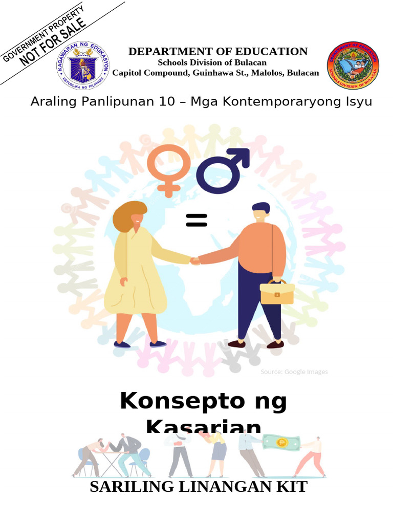 AP10 Sariling Linangan Kit Konsepto NG Kasarian Draft | PDF