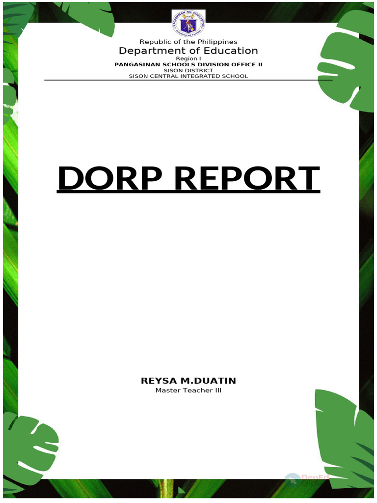 Mun Search For Outstanding DepEd Employee 2024 | PDF