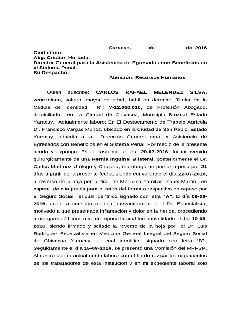 Recurso de Consideracion | PDF