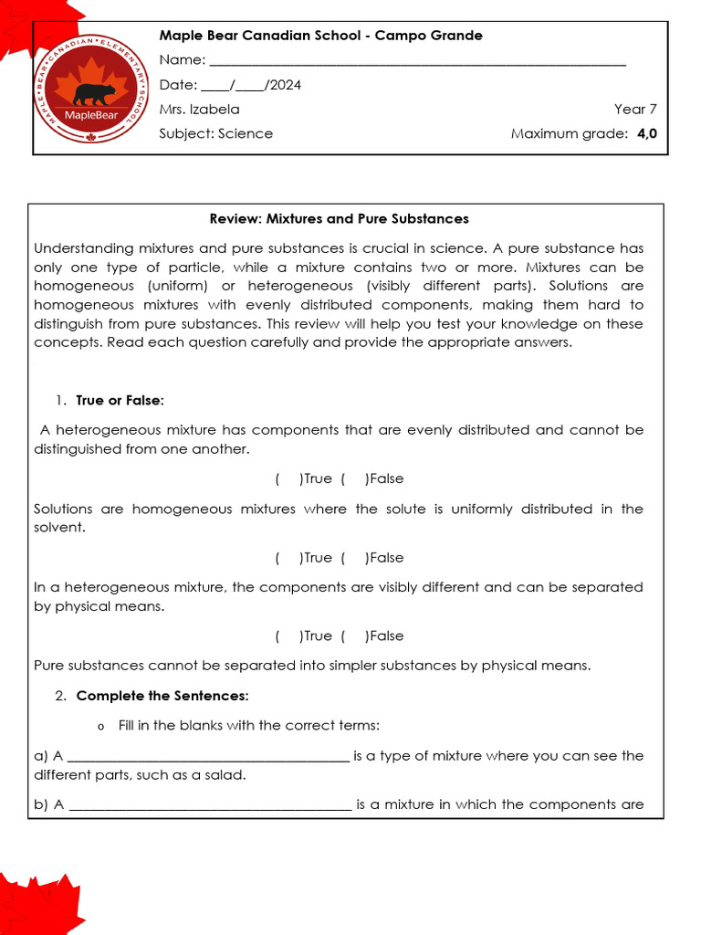 Understanding Mixtures and Solutions | PDF | Mixture | Chemistry