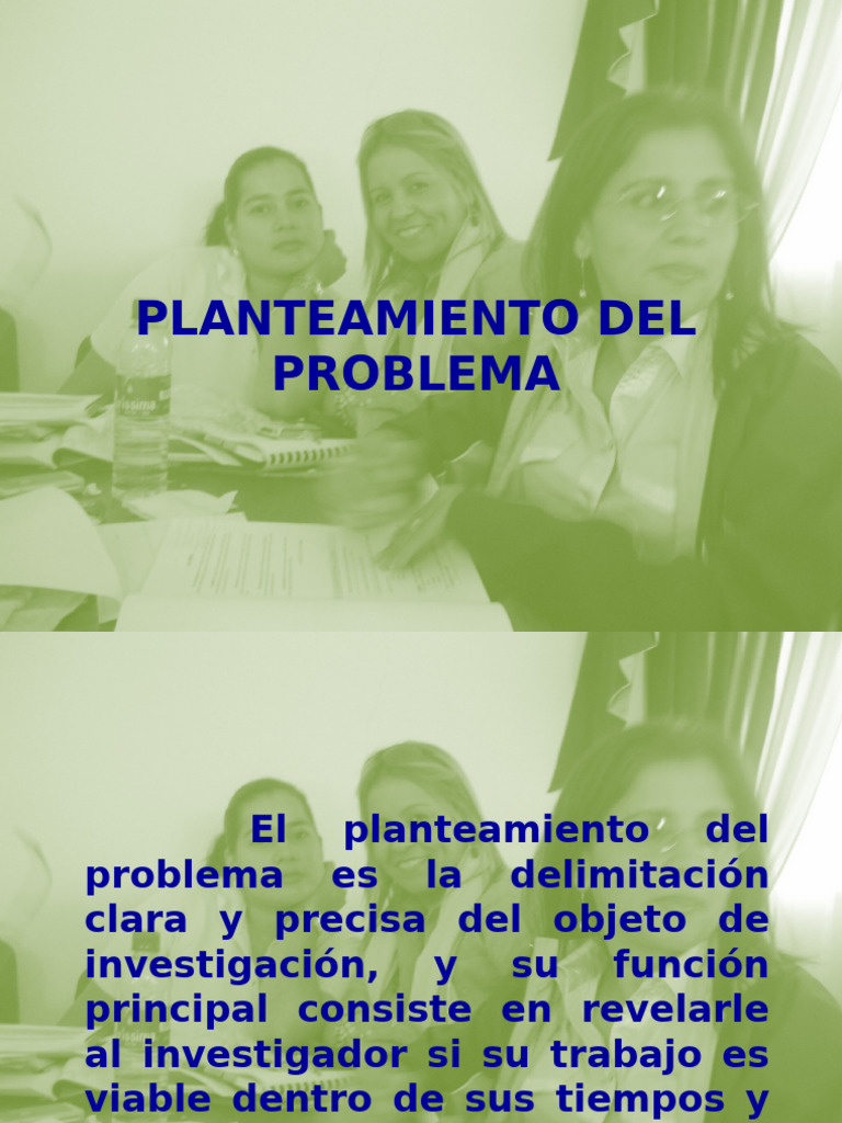 Plantear El Problema | PDF