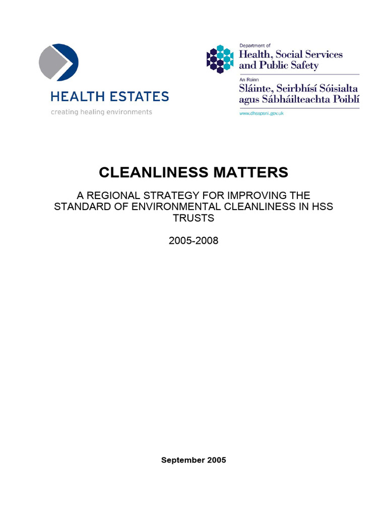 Facilities Management Cleanliness Matters Strategy Sept05 | PDF | Audit ...