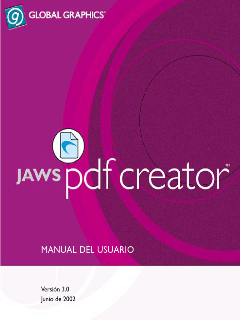 Jaws PDFCreator Es Manual | PDF | Software | Archivo de computadora Jaws PDFCreator Es Manual | PDF | Software | Archivo de computadora