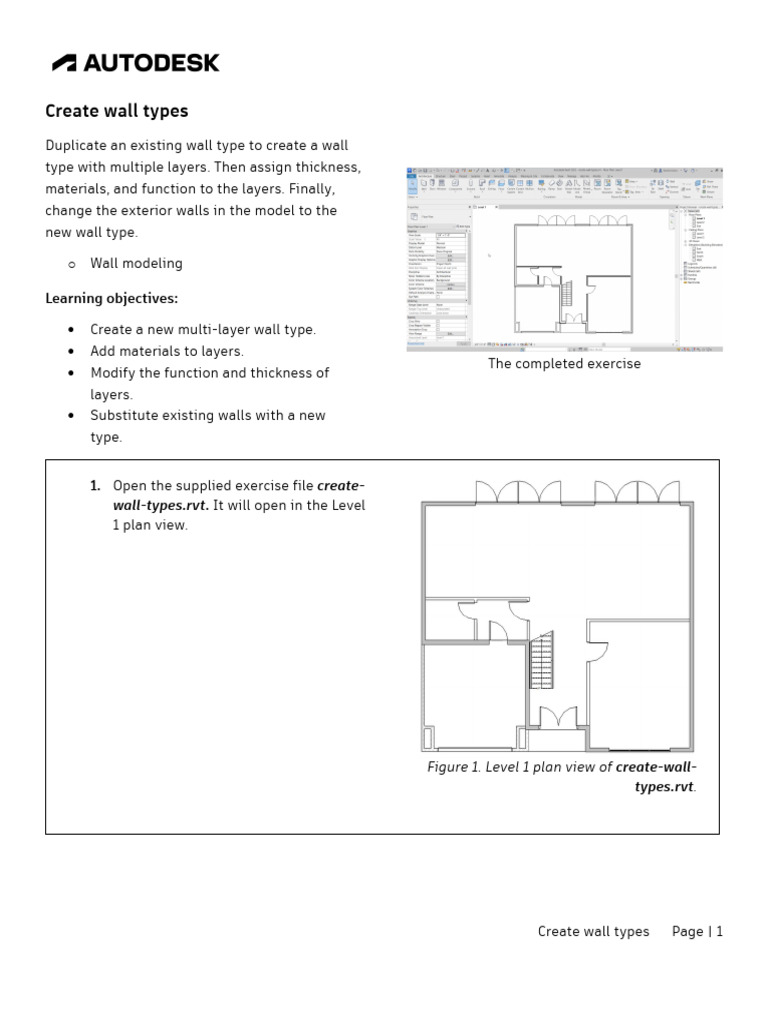 Create Multi-Layer Wall Types | PDF | Wall | Building Engineering