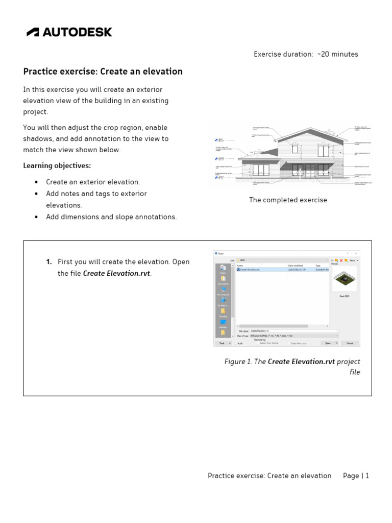 PE M2 01 - Create Elevations | PDF