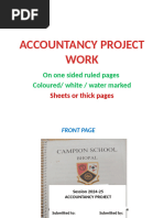 Accounts Project File Class 12th (HDFC LTD.) | PDF