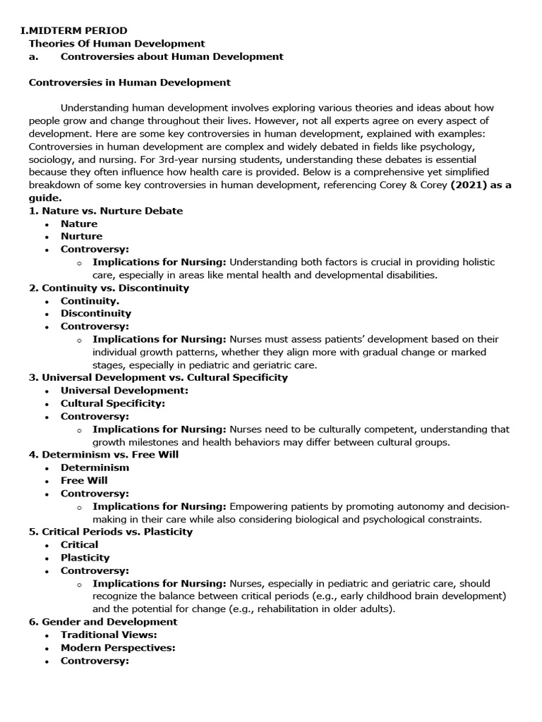 MIDTERM PERIOD DEV PSY 2024-2025.pdf - 100240 | PDF | Classical Conditioning | Infants