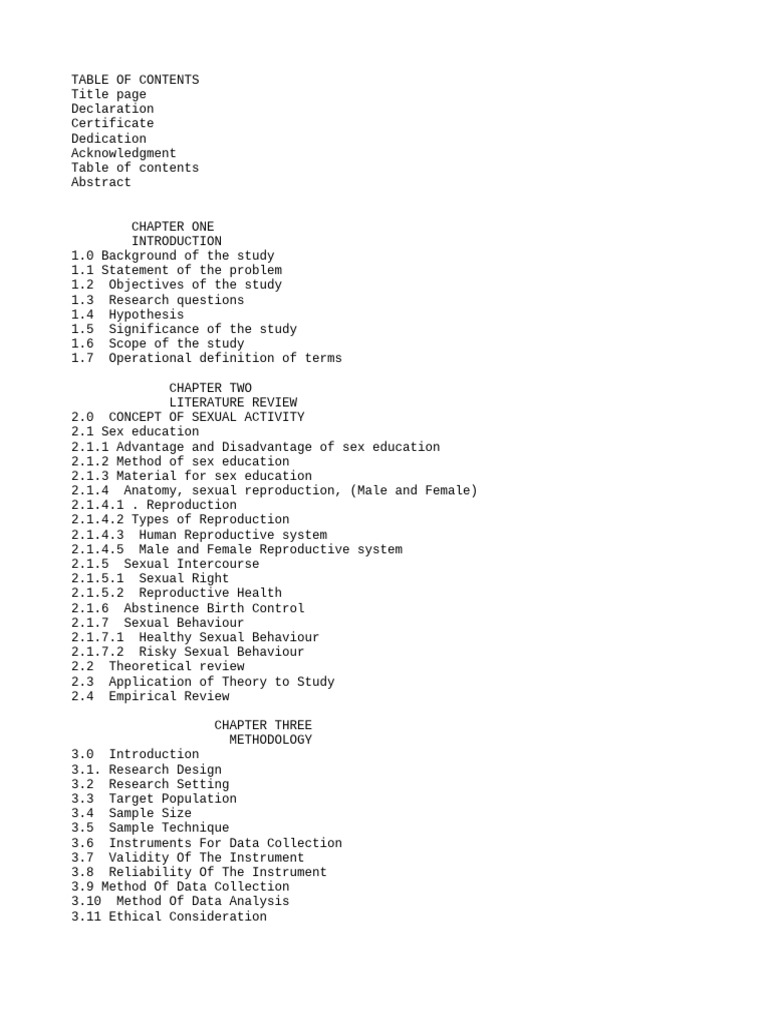 Table of Conten | PDF | Self-Improvement