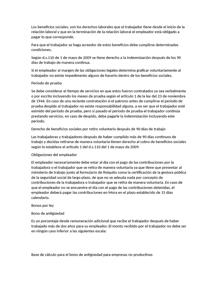 BSy F | PDF | Salario | Derecho laboral