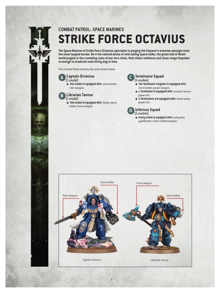 CP - Space Marines - Strike Force Octavius 10.2 | PDF | Military ...