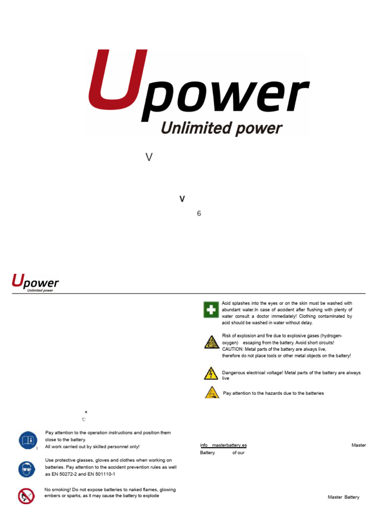 OPzV Battery Installation Guide | PDF | Rechargeable Battery | Battery ...