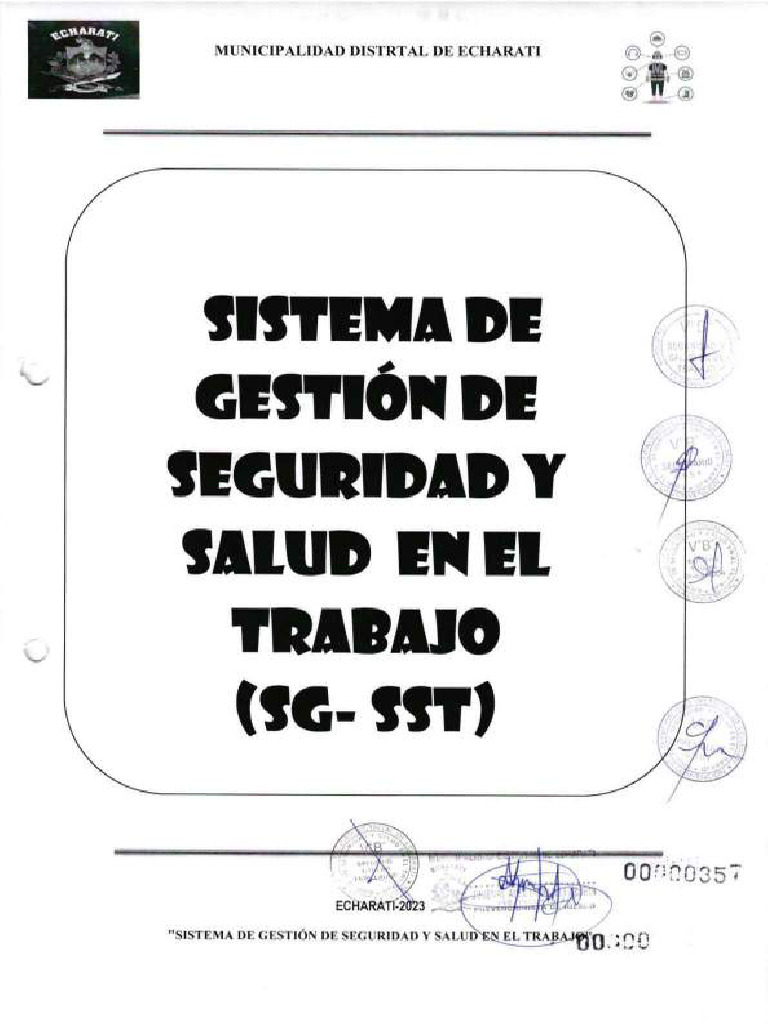Sistema de Gestión de Seguridad y Salud en El Trabajo - SG-SST | PDF | Valores | Business