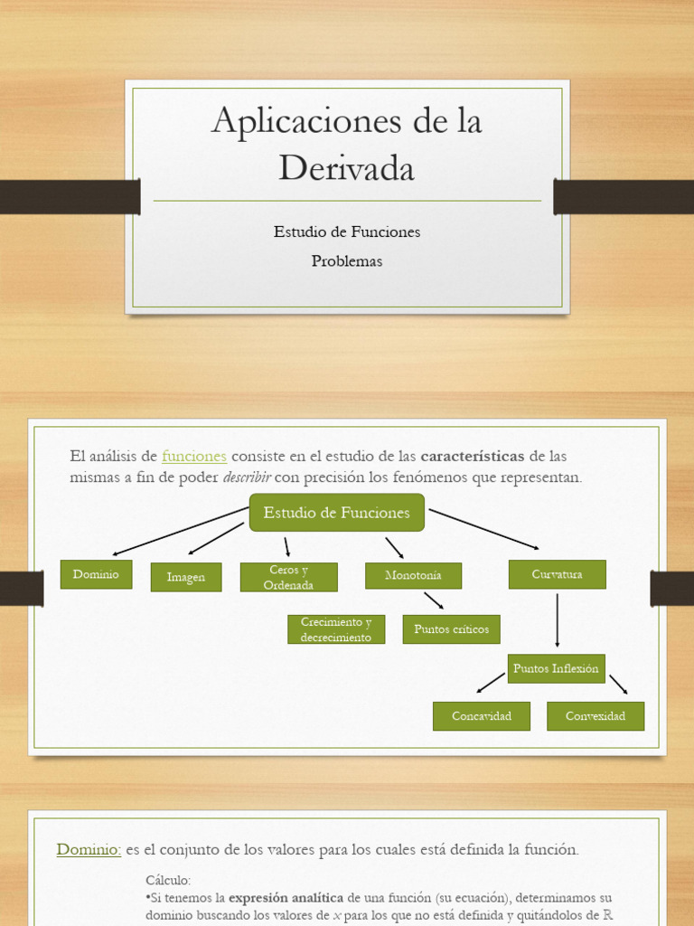 Aplicaciones de La Derivada | PDF | Derivado | Función (Matemáticas)