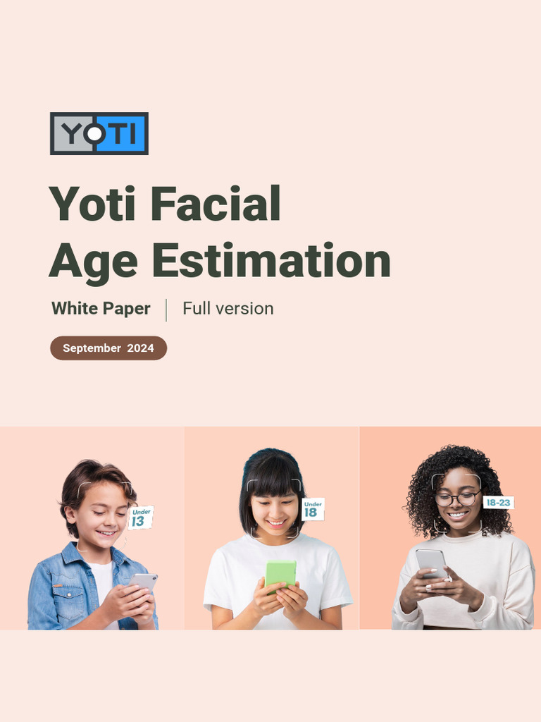 Yoti Facial Age Estimation SEO Guide | PDF | Accuracy And Precision ...