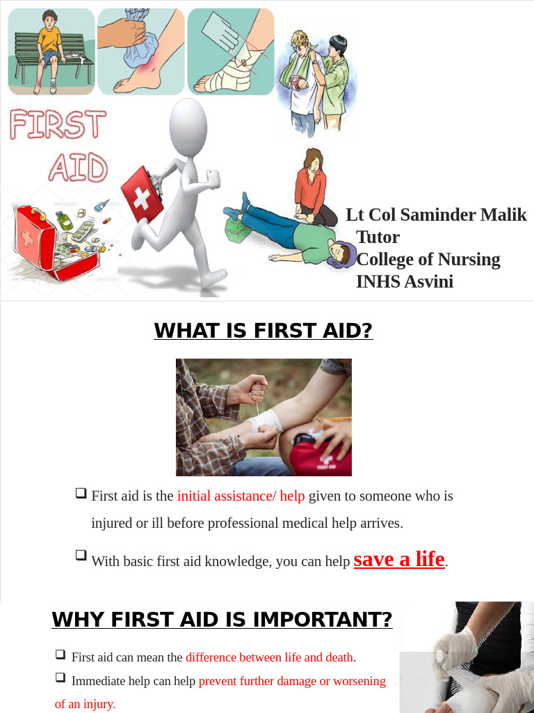 First Aid For Teenagers 230819164449 02b4d843 | PDF | First Aid ...
