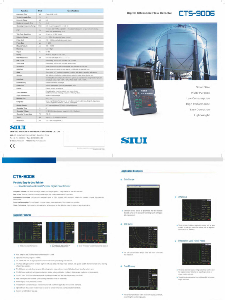 CTS 9006 | PDF