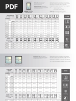 Standard Awning Window Sizes Chart | PDF | Window | Building Technology