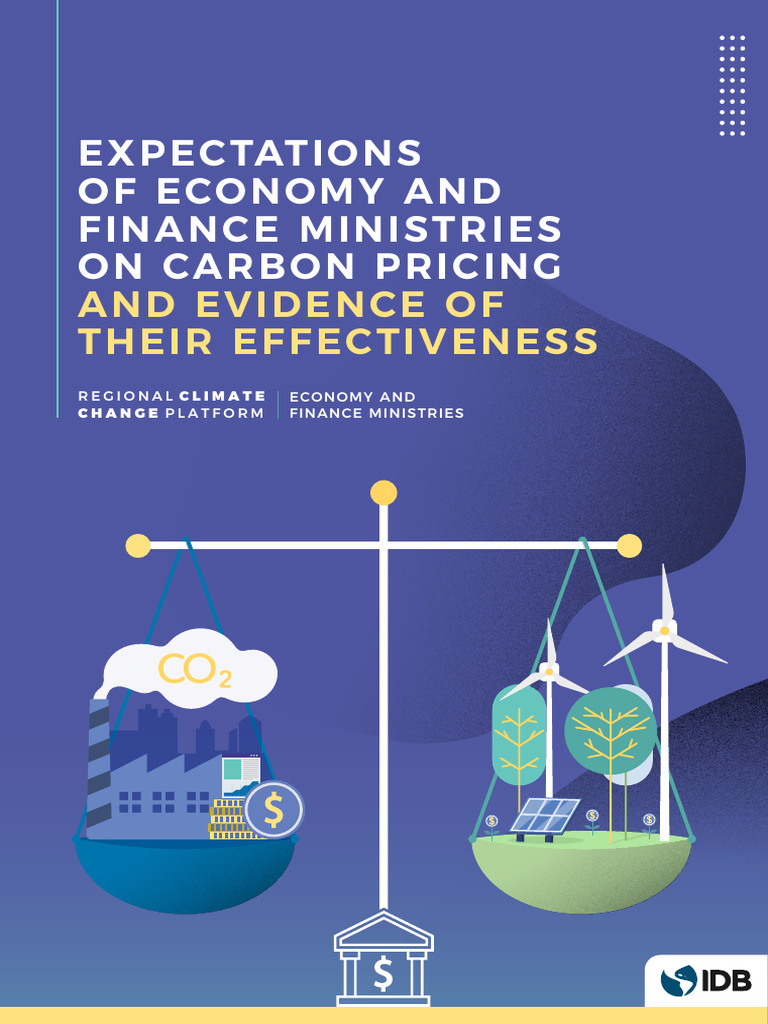 Expectations of Economy and Finance Ministries On Carbon Pricing and Evidence of Their ...