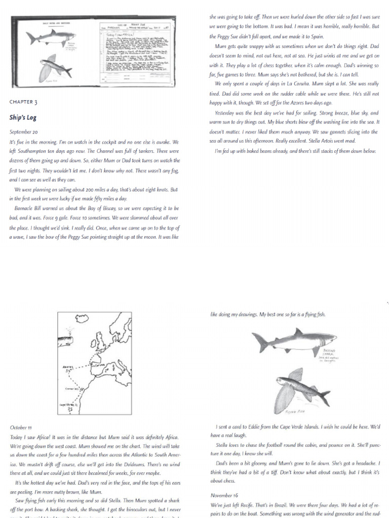 Kensukes Kingdom Chapter 3 | PDF