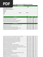 Checklist de Manutenção de Equipamentos | PDF
