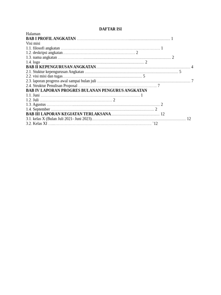 Profil Angkatan 28 SMA | PDF | Seni