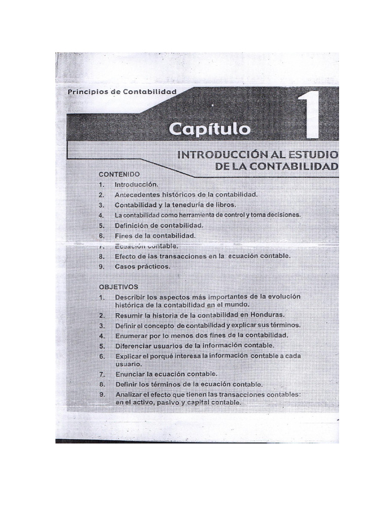 Principios de Contabilidad | PDF