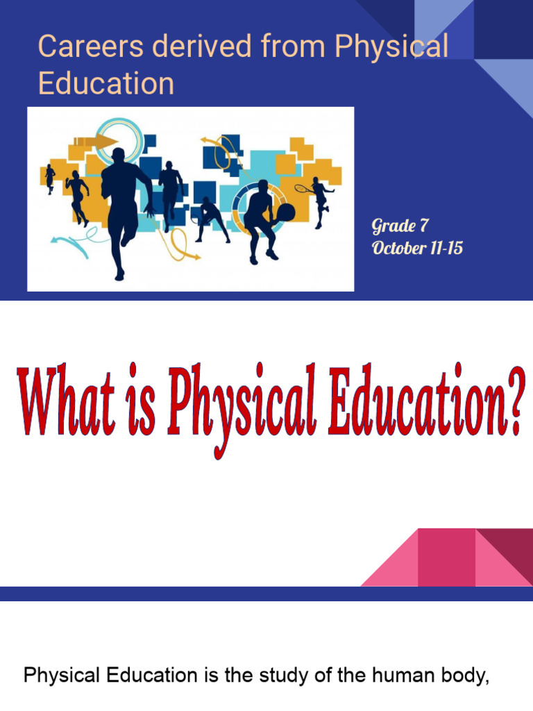 Careers in Physical Education | PDF | Physical Therapy | Health Care