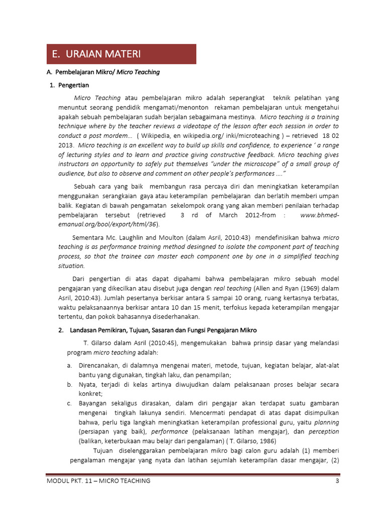 Micro Teaching 2 | PDF