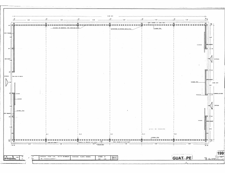 H-1 Planta General Acon | PDF
