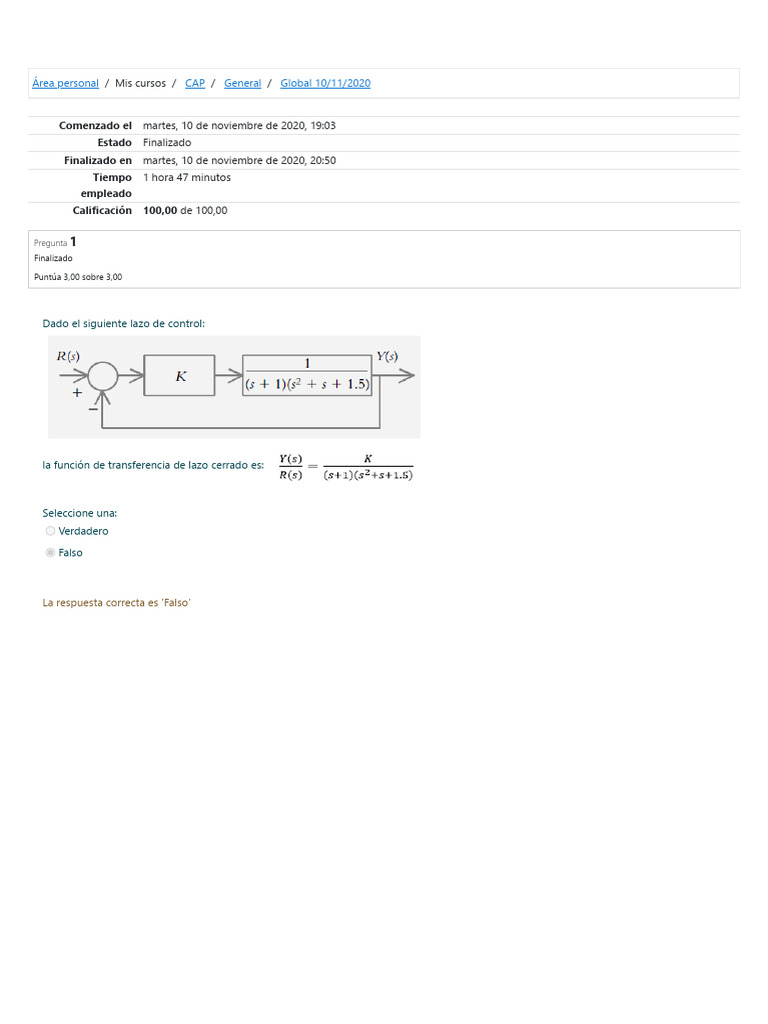 Global 10_11_2020_ Revisión del intento-3 | PDF | Física Aplicada e Interdisciplinaria ...
