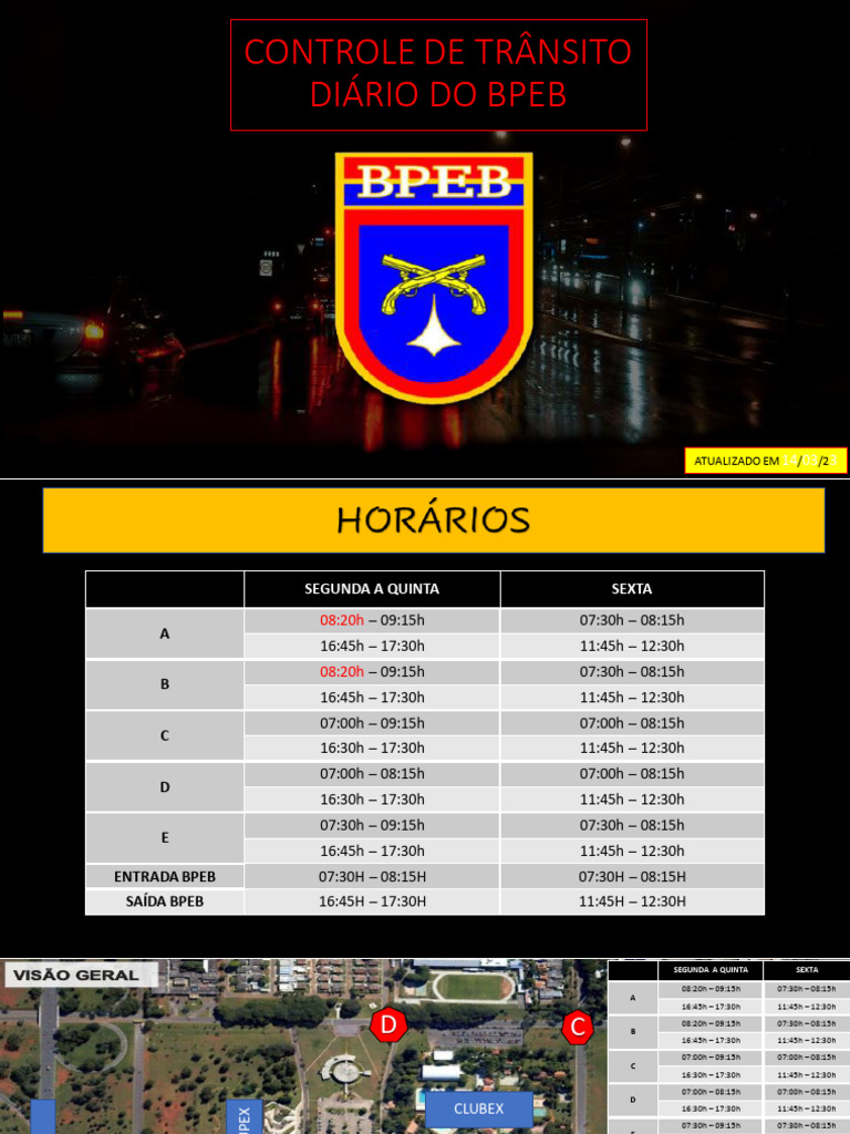 Rotina de Transito (14MAR23) | PDF | Transporte terrestre | Transporte rodoviário