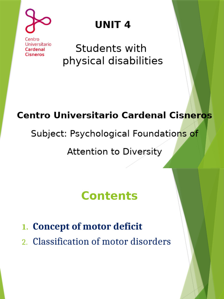 Understanding Motor Deficits | PDF | Spinal Cord | Cerebral Palsy