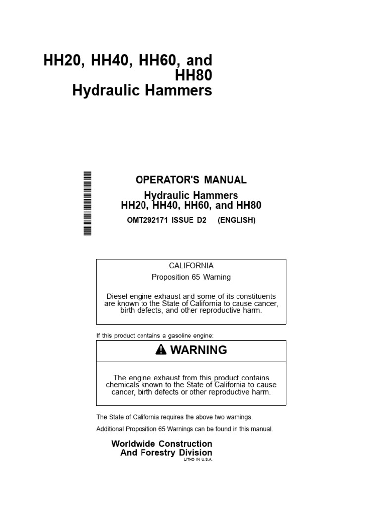 HH20,40,60,80 Omt292171 | PDF | Welding | Construction