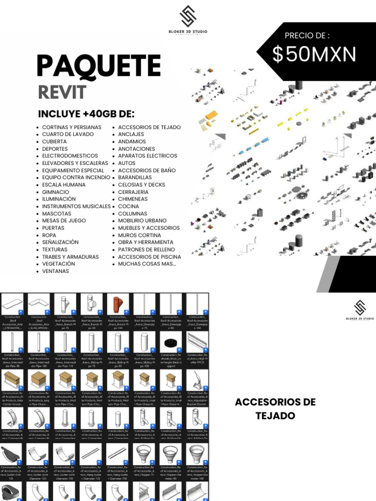 Revit Catalogo | PDF | Diseño de interiores