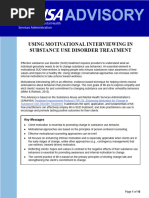 Motivational Interviewing Cheat Sheet | PDF