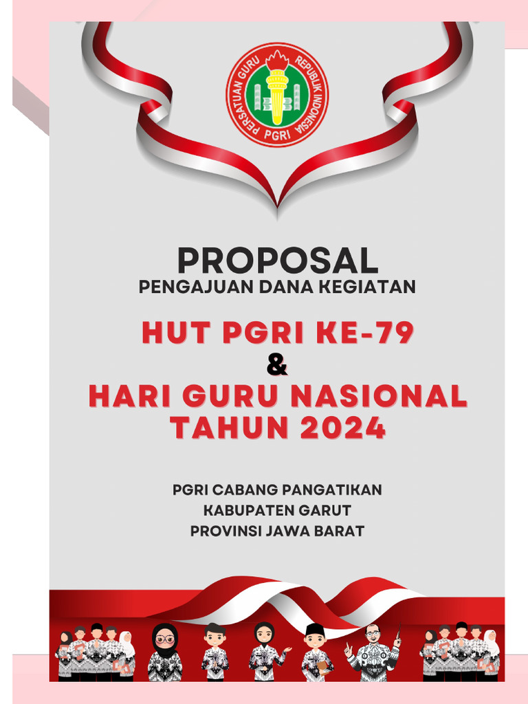 Proposal Kegiatan Hut Pgri Ke 79 2024 Gab | PDF