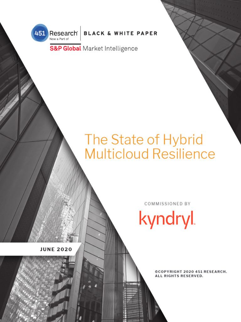 The State of Hybrid Multicloud Resilience | PDF | Cloud Computing | Computing