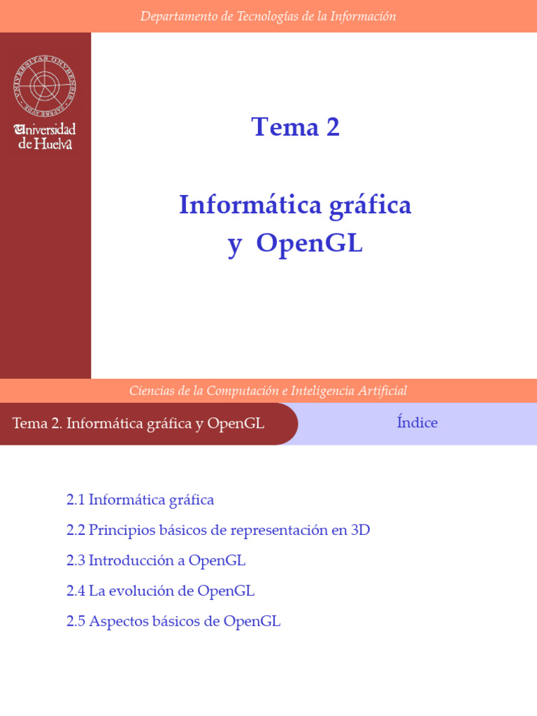 Infromatica Grafica y OpenGL | PDF | Gráficos de computadora | Gráficos