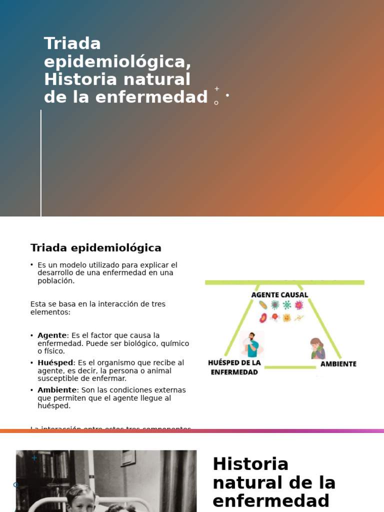 Triada epidemiológica; | PDF | Epidemiología | Salud pública