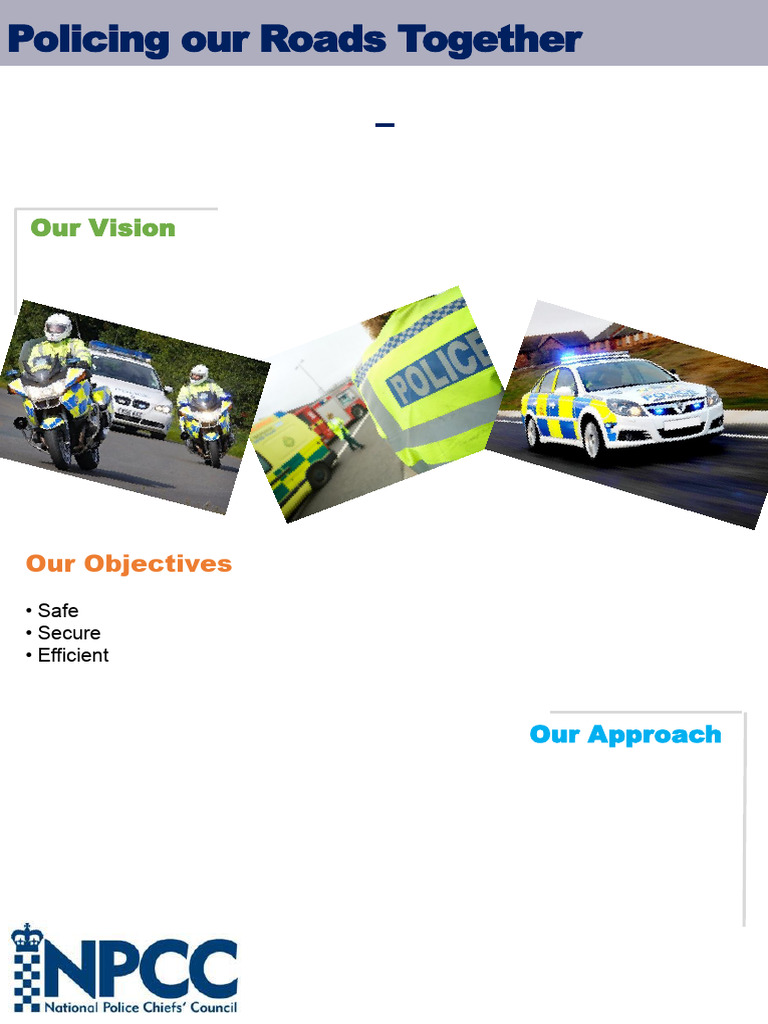 NPCC Roads Policing Strategy 2018-2021 | PDF | Police | Traffic Collision