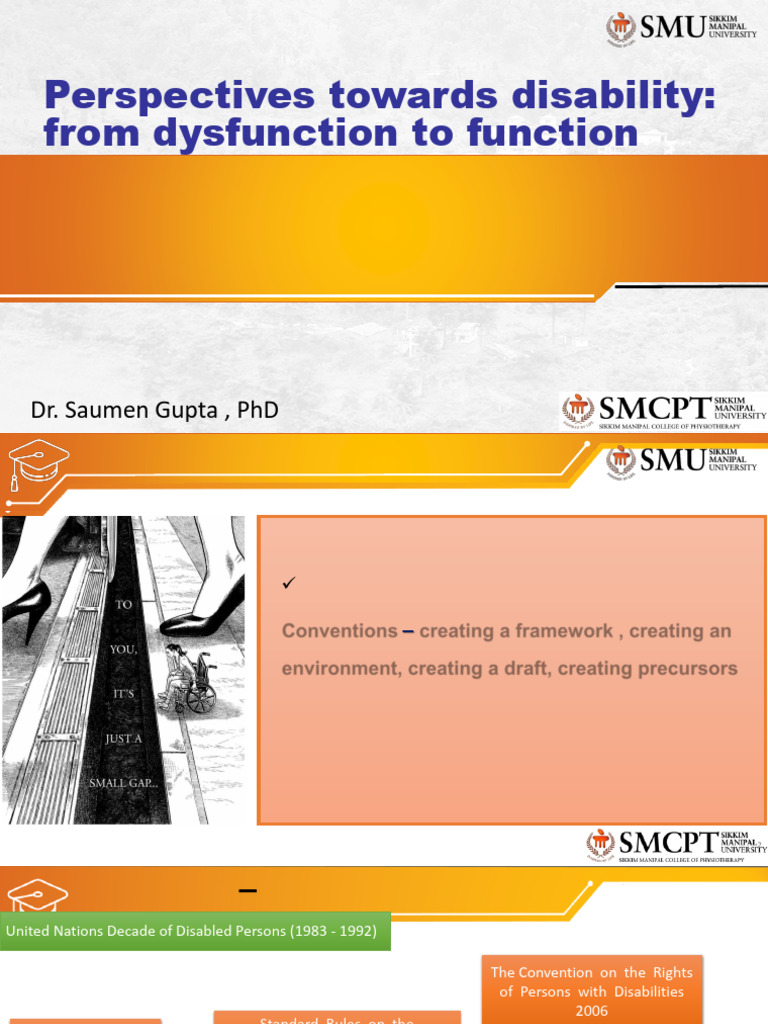 India's Physiotherapy and Disability Progress | PDF | Disability ...