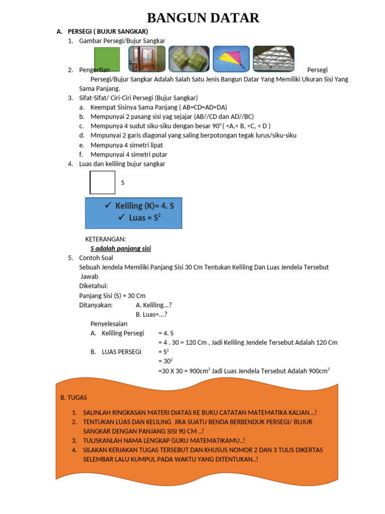 Bangun Datar | PDF