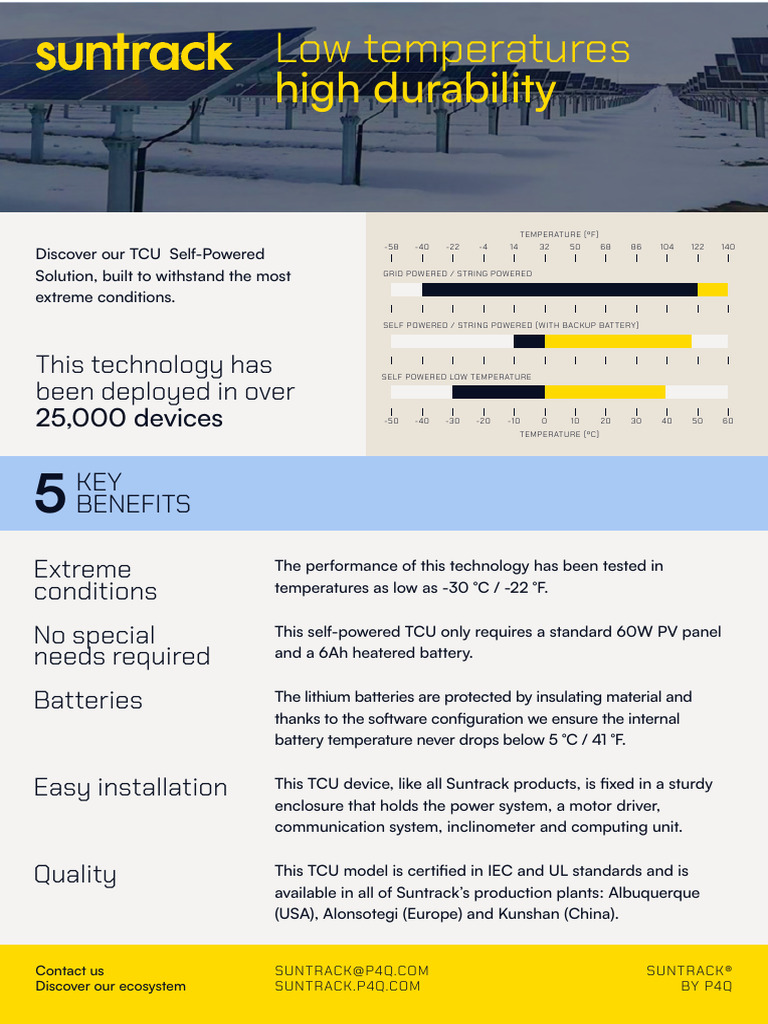 Low Temperatures Tracker Control Unit TCU Suntrack P4Q | PDF | Home ...