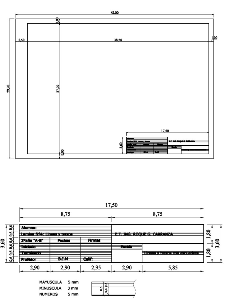 Formato y Rotulo-1 | PDF