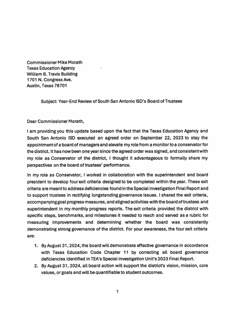 Letter to Commissioner | PDF