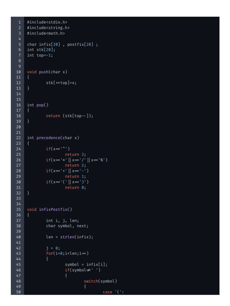 infixxx | PDF | Computer Programming | Notation