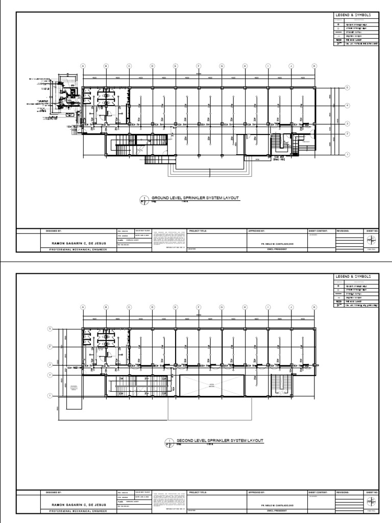 FIRE Protection Plan | PDF | Mechanical Engineering