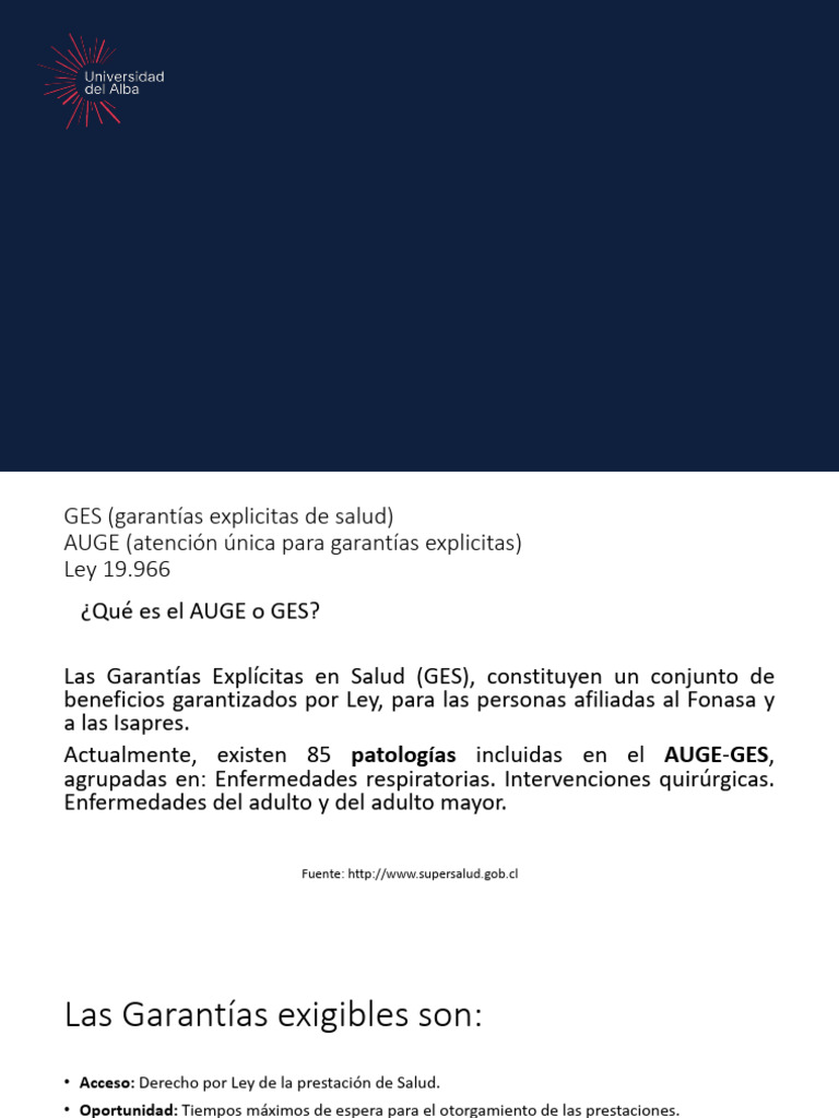Clase GES | PDF | Condicion cronica | Cáncer
